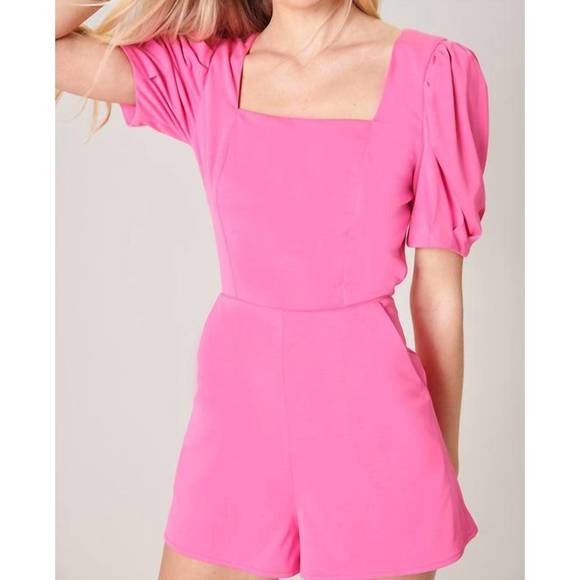 Sugarlips | Pants & Jumpsuits | New Sugarlips The Nikki Puff Sleeve ...
